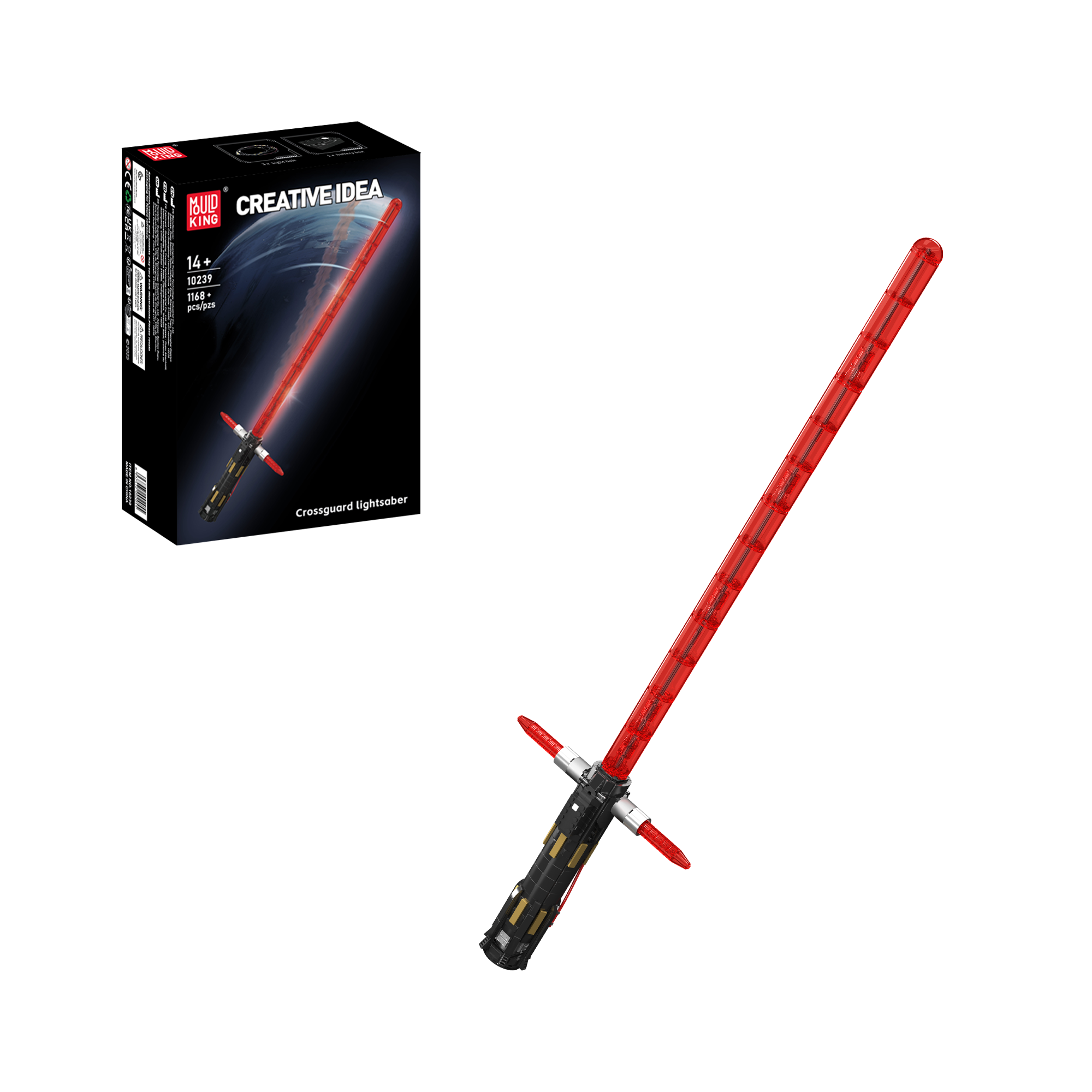 Mould King 10239 Crossguard Lightsaber Building Set | 1,168 Pcs – Mould ...