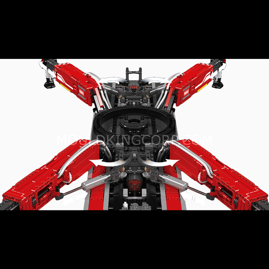 Mould King 17007 Liebherr LTM 11200 Remote Controlled Crane Building ...