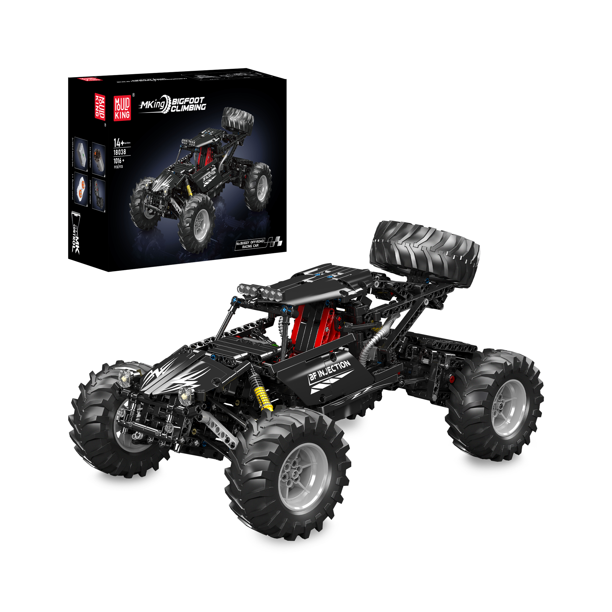 Mould King 18038 Off-road Racing Buggy Building Set | 1,016 Pcs – Mould ...