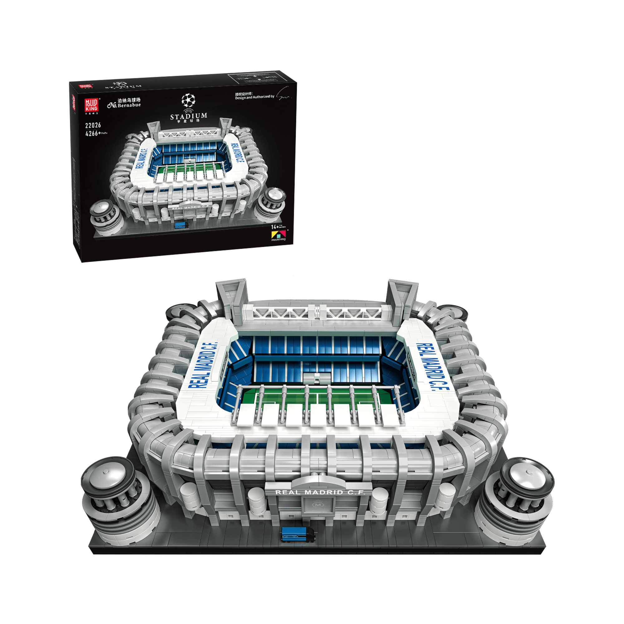 Mould King 22026 Bernabéu Stadium Model Building Set | 4,266 Pcs ...