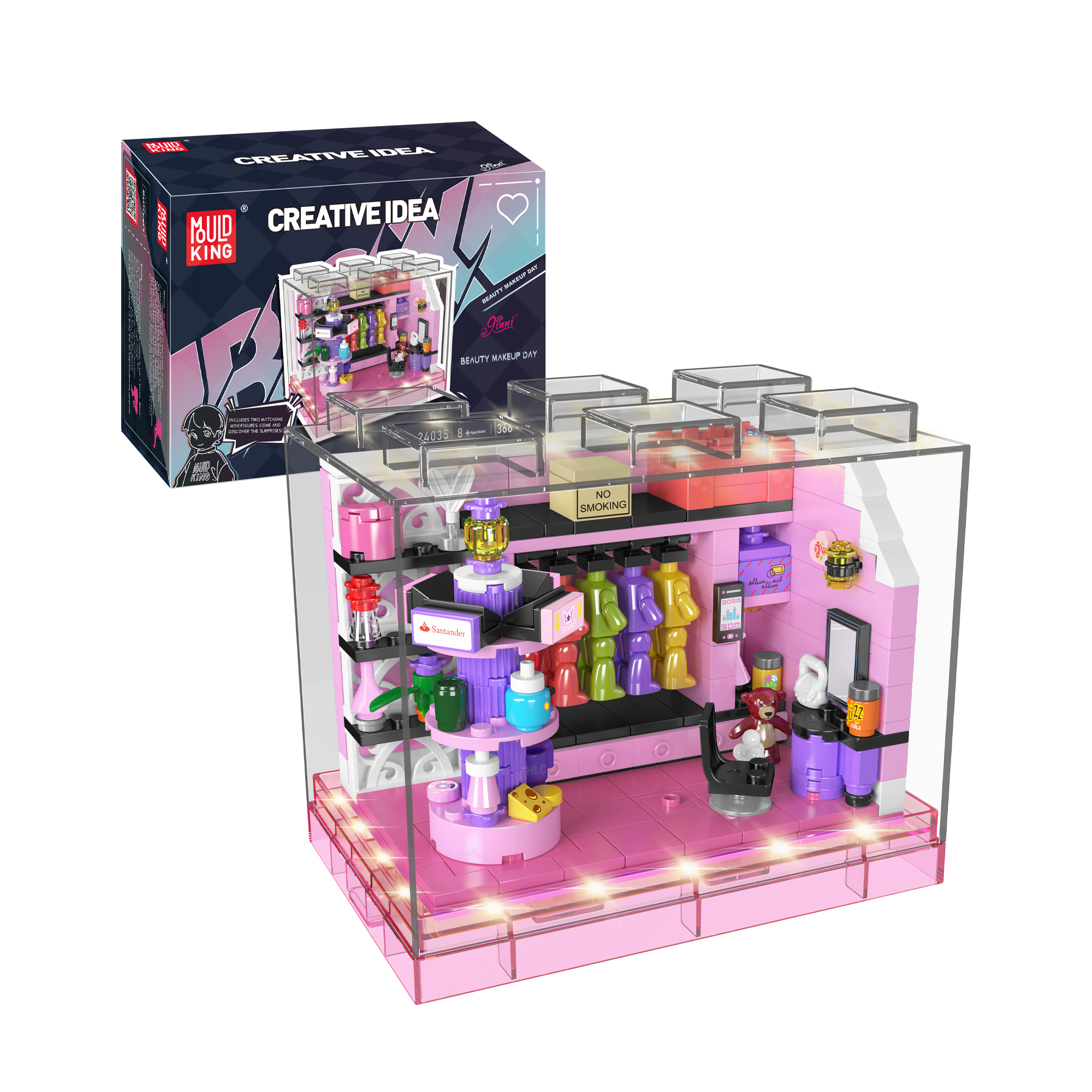 Mould King 24035 Makeup Day Building Block Set | 366 Pcs – Mould King Corp