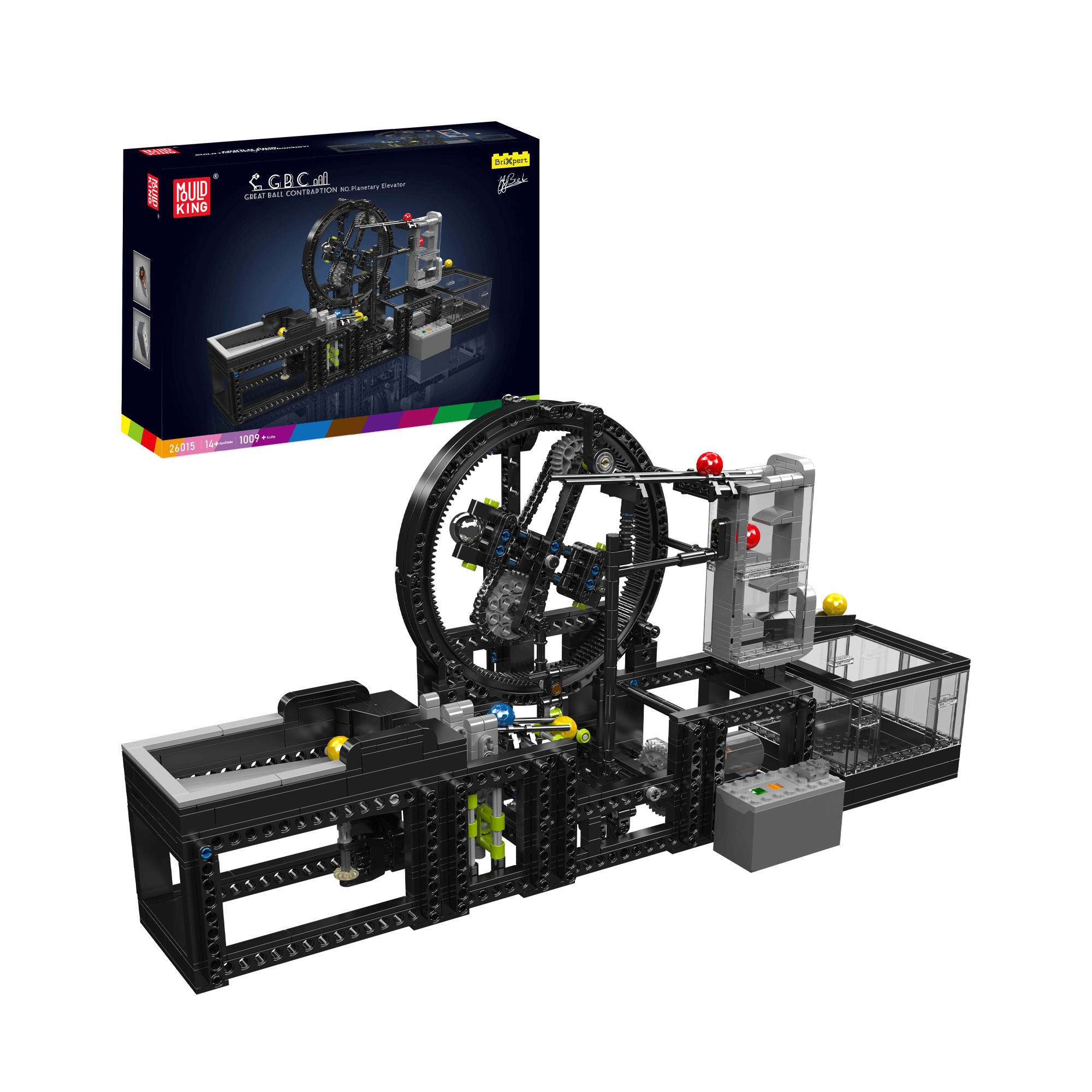Mould King 26015 GBC Planetray Lift Building Set | 1,009 Pcs – Mould ...