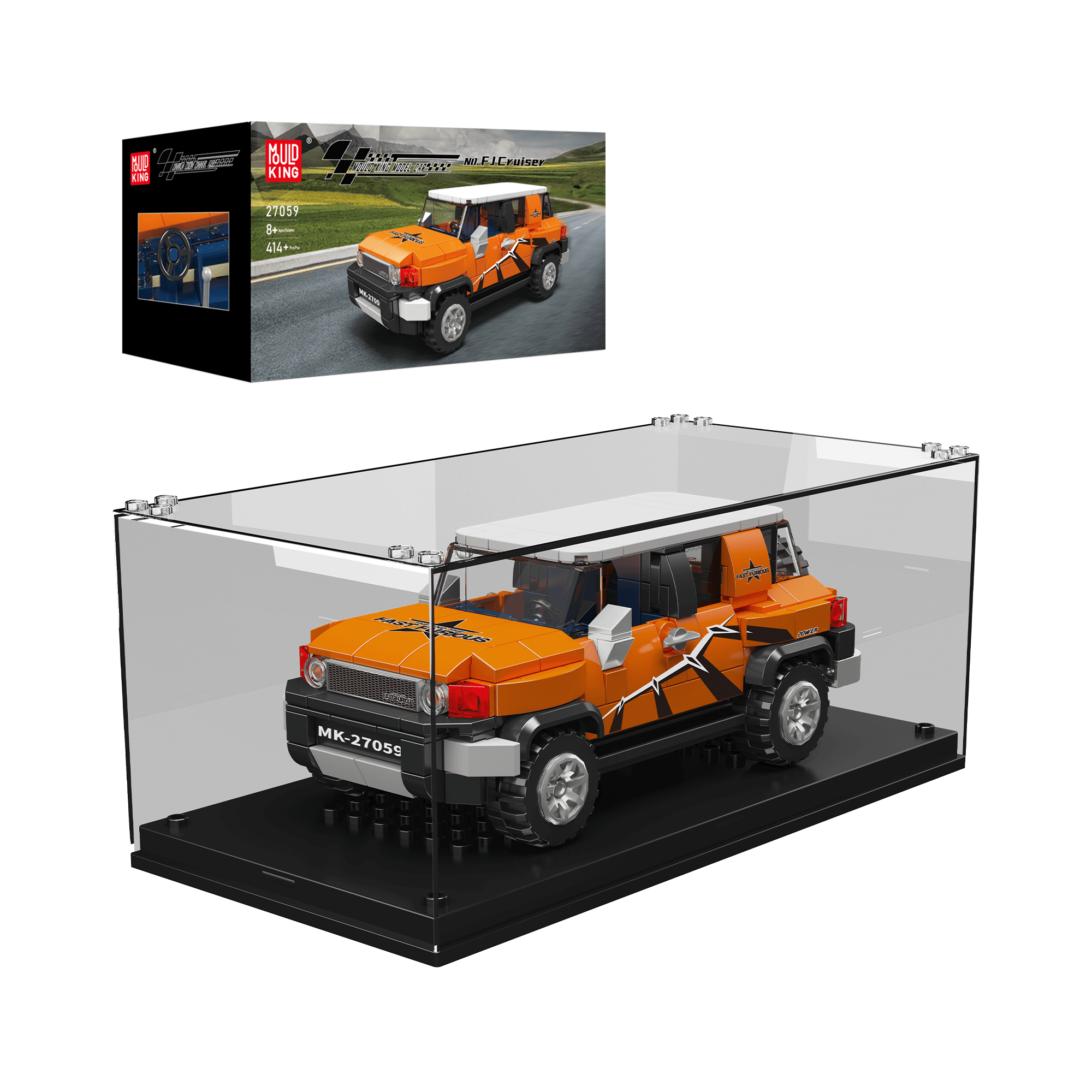 Mould King 27059 FJ Cruiser SUV Building Set | 414 Pcs – Mould King Corp