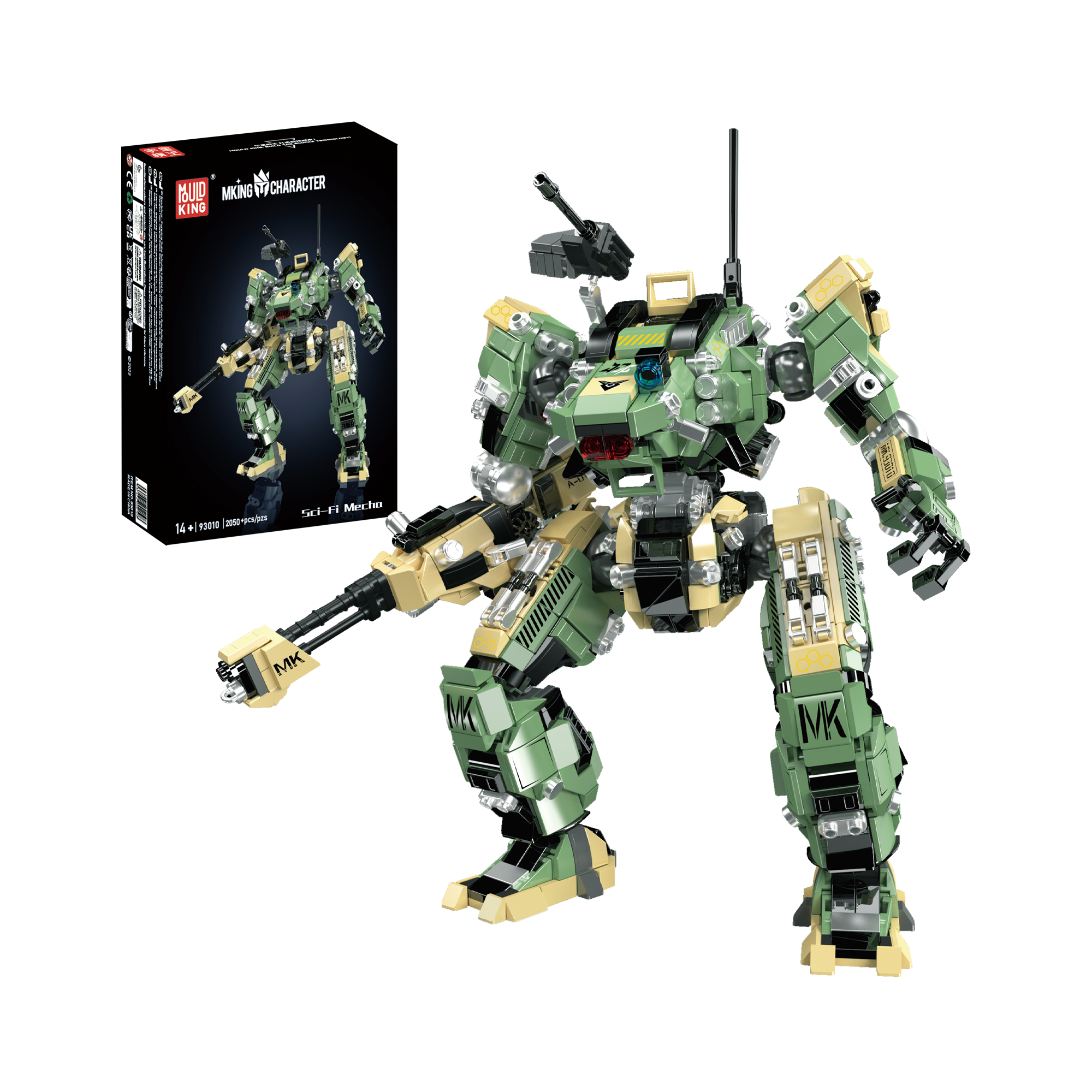 Mould King 93010 Heavy Combat Mecha Buillding Set | 2,050 Pcs – Mould ...